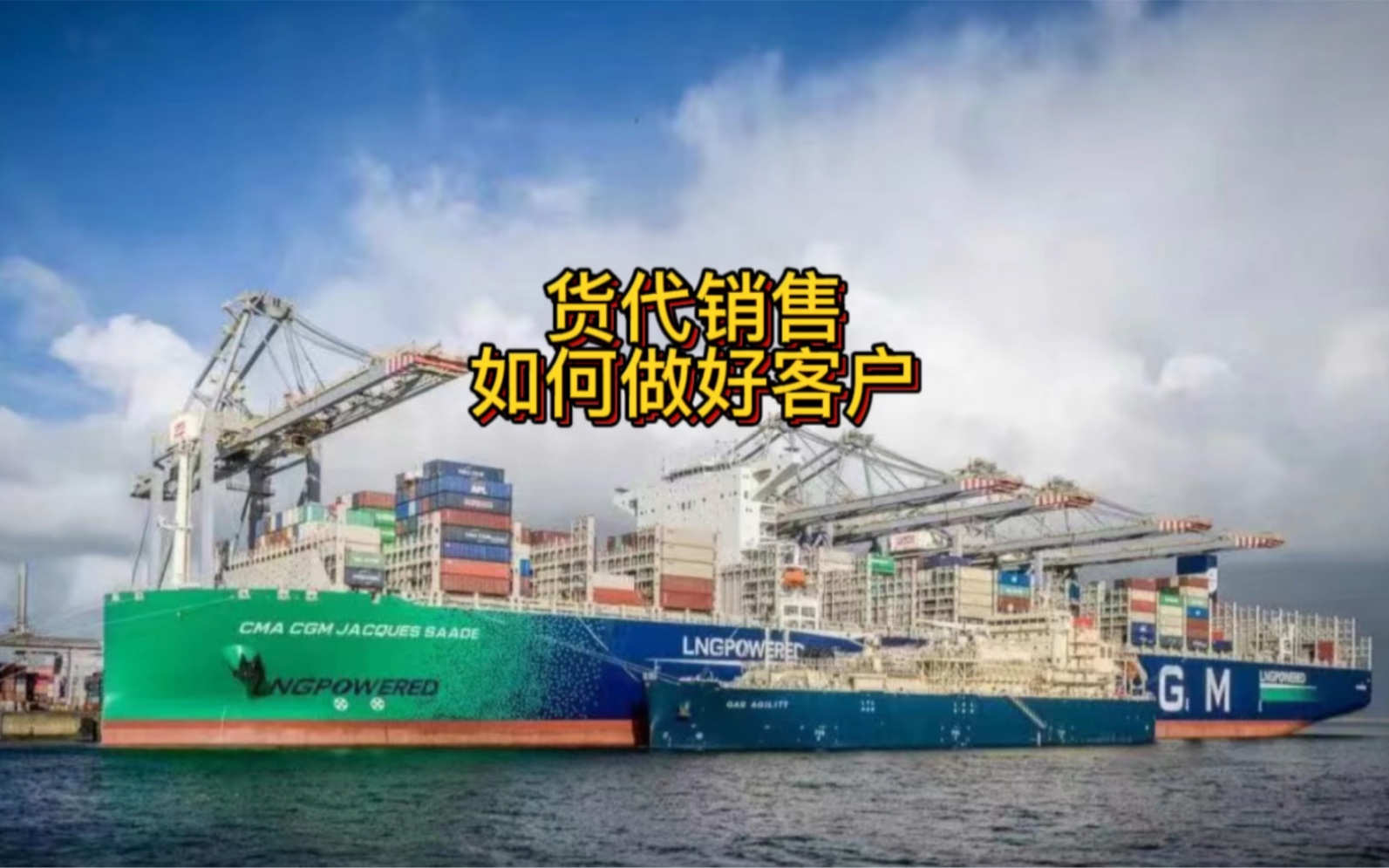 货代销售如何做好客户?#国际物流 #货代 #巨鲨鱼#大数据推荐给有...