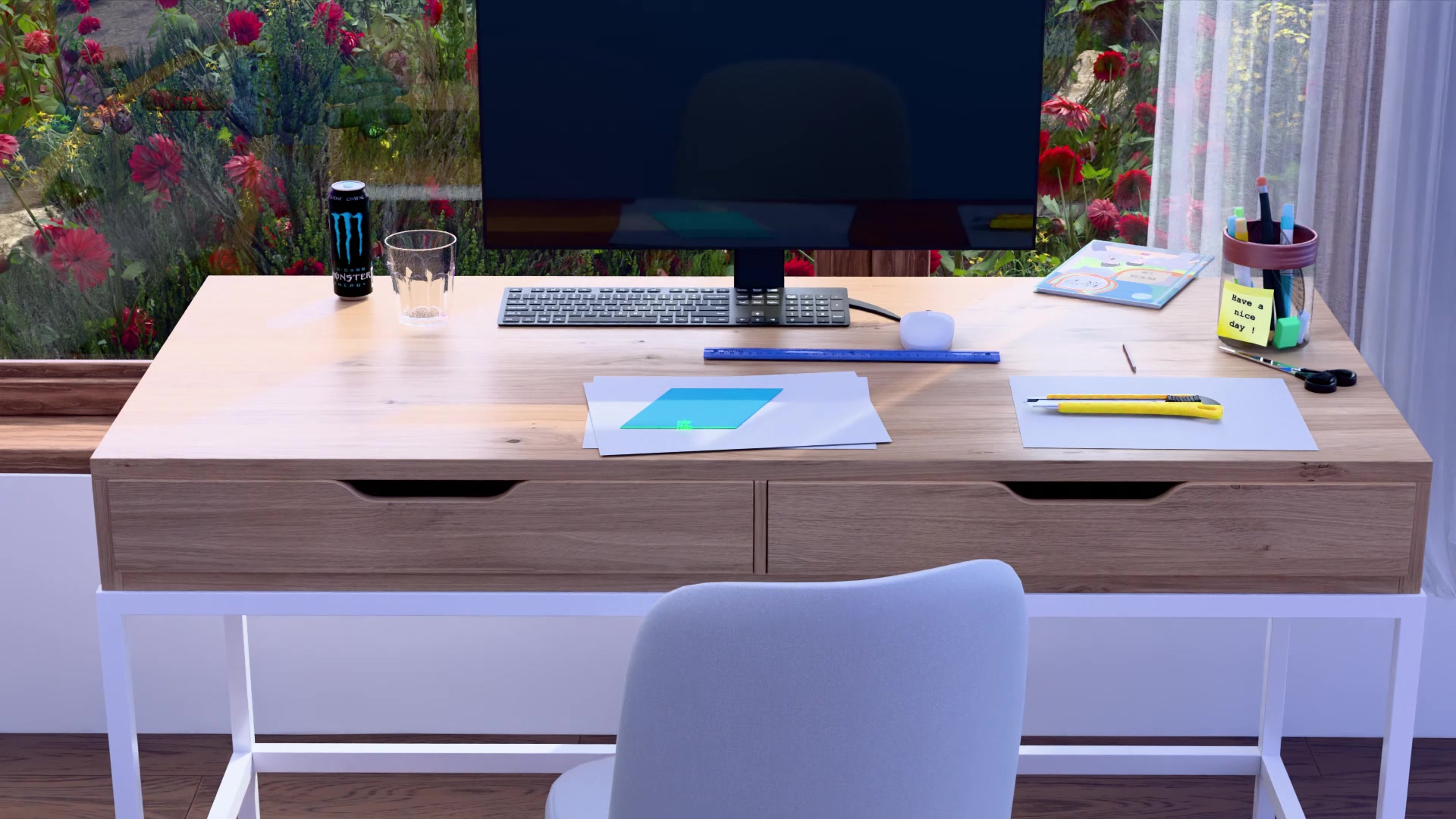 ...3D动画演示推导过程 #小学数学 #课件 #平行四边形的面积 #3D教学 ...