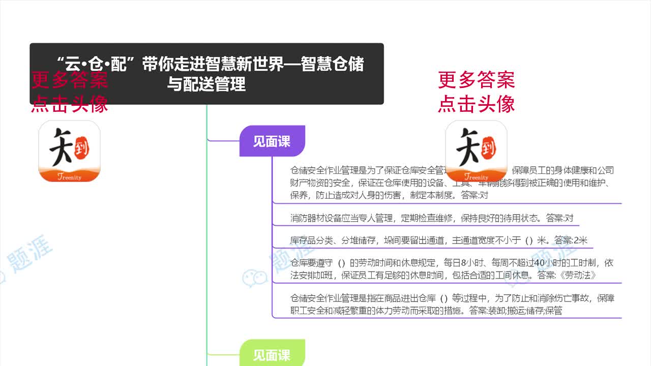 “云仓配”带你走进智慧新世界智慧仓储与配送管理智慧树答案