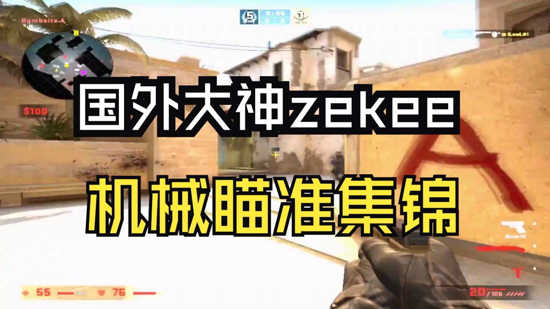 国外大神zekee 机械瞄准集锦#csgo集锦 #csgo #击杀集锦