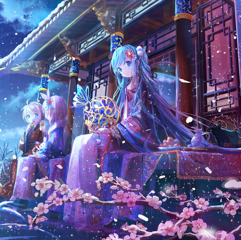 烟柳画云桥 