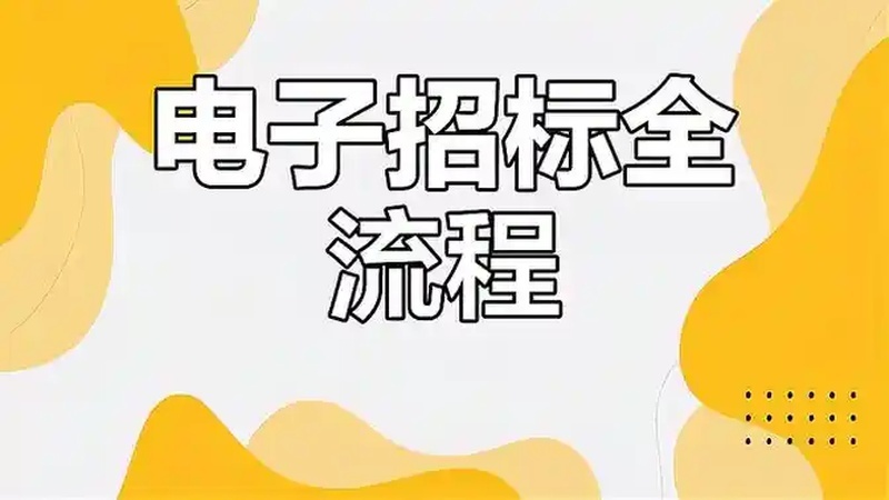 电子招投标,全程无忧!中招联合助力高效流程