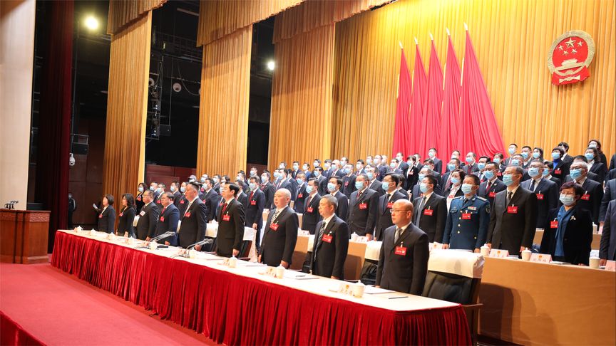 南充市第六届人民代表大会第六次会议隆重开幕