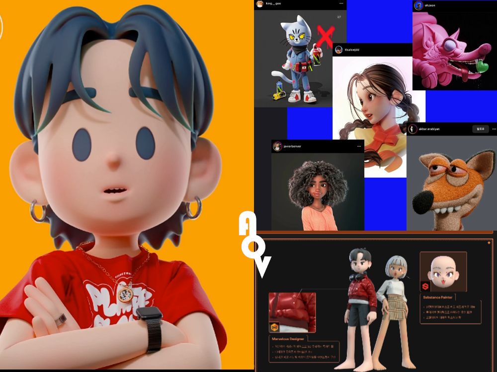 C4D/商业运营潮流卡通角色:从建模到动画全流程