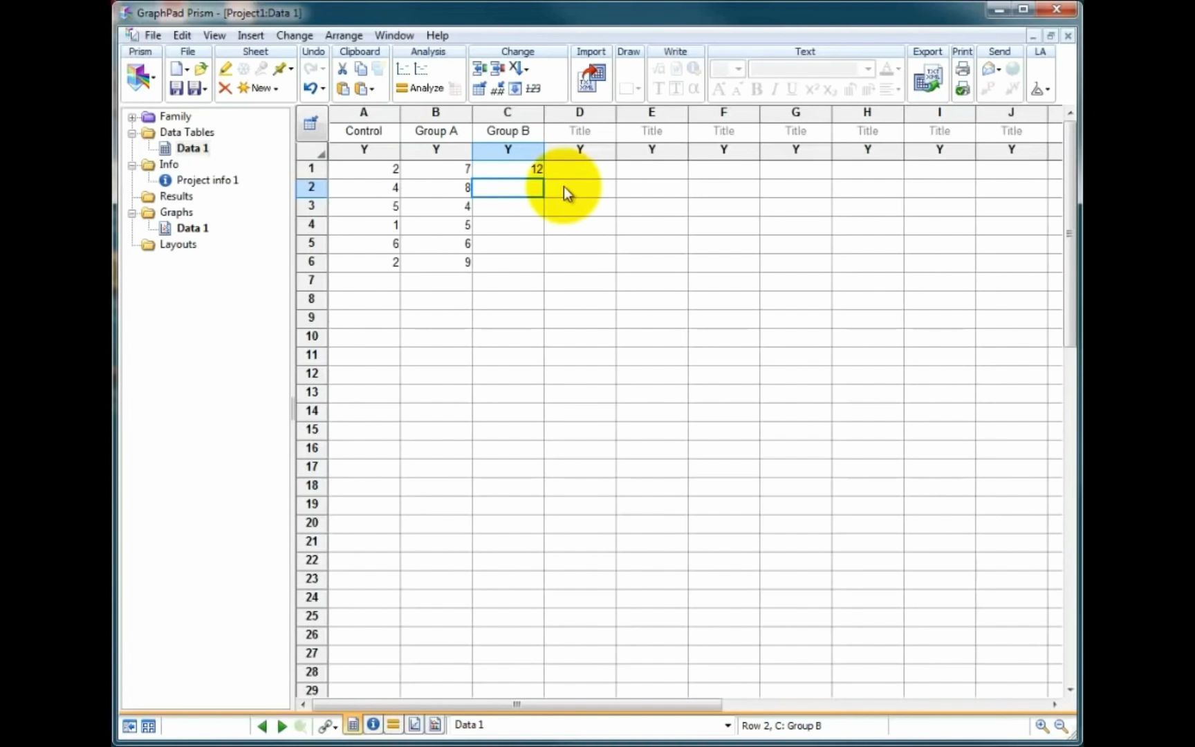 GraphPad使用教程-28 Graphpad Prism - Intro and a simple bar graph