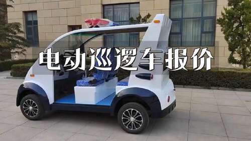 揭秘电动巡逻车真实价格!别再被坑了