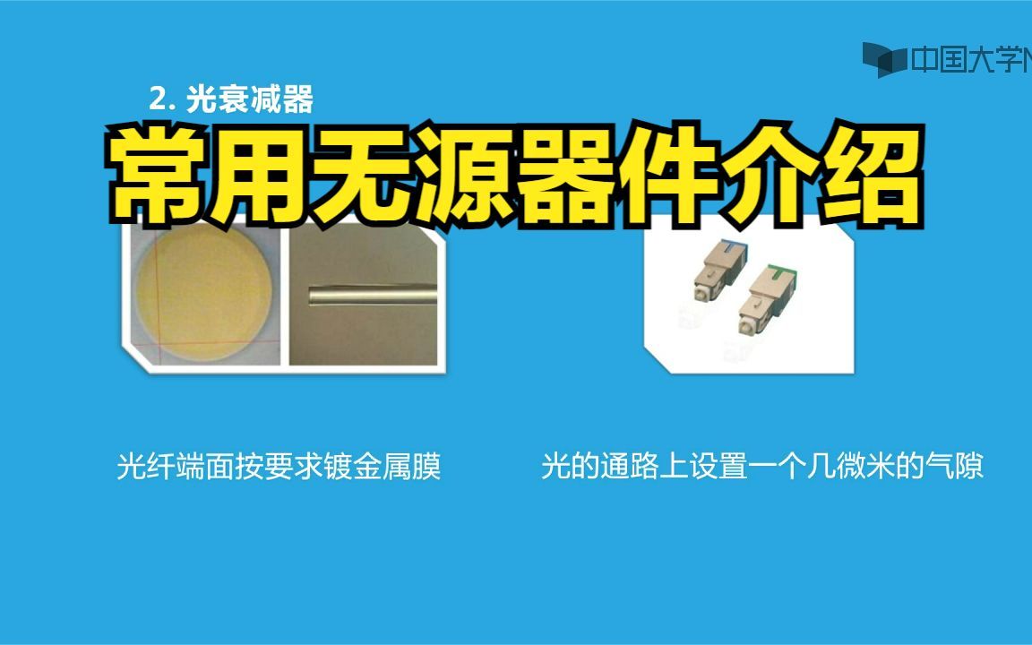 【光通信】常用光纤无源器件介绍
