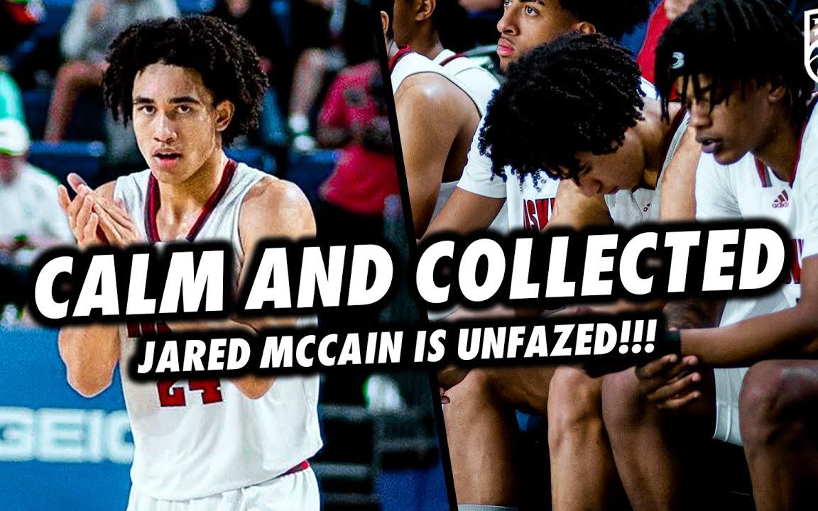 JARED MCCAIN IS UNFAZED! The Duke Commit Can't Be Stopped!|...