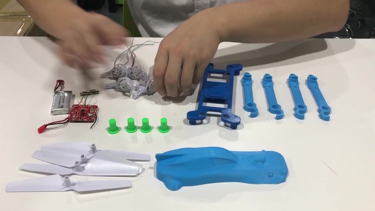 创想三维 | 3D打印机制作可折叠无人机教程