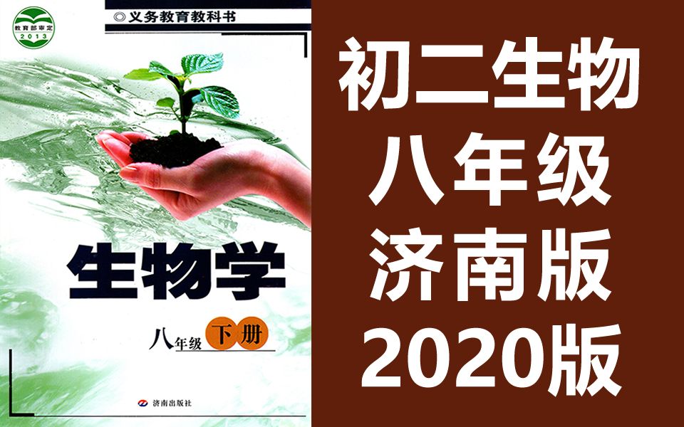 初二生物八年级生物上册下册 济南版 2023新版 初中生物8年级生物...