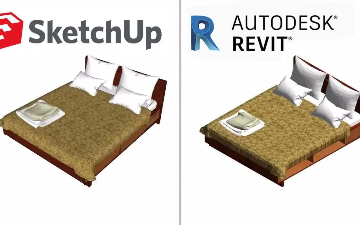 如何将Sketchup模型转换成Revit的族(保留材质) Convert SketchUp ...