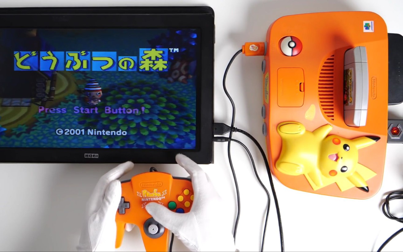 0202年开箱初代『动物之森』是什么体验?19年前的N64游戏『动物之...