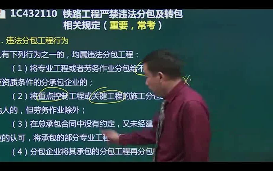 张保俭:铁路工程严禁违法分包及转包相关规定