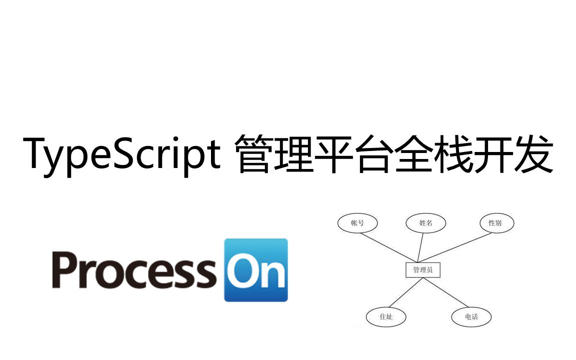【小左】2.ProcessOn制作注册登录E-R图教学(TypeScript全栈项目...