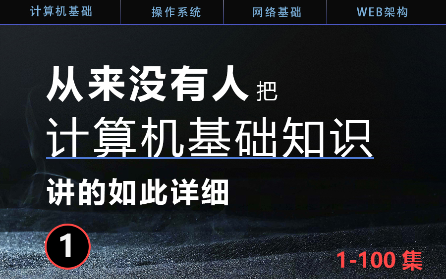 全套详细教程 | 计算机基础知识,带你进入IT的世界