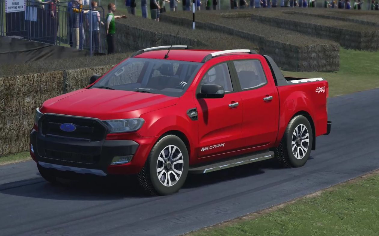 福特ford ranger模型还不错,可惜完成度有点低