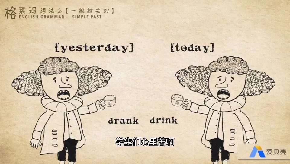 英语语法系列:一般过去式学不懂?不会做?这么学习,基础分不会丢!
