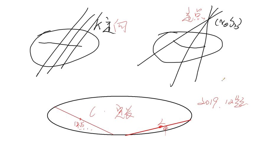 三定定向定点定长中点问题例题讲解,求执迹,求中点坐标