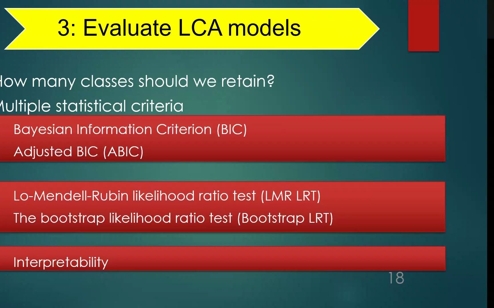 lca8-潜在类别分析的模型比较和评价