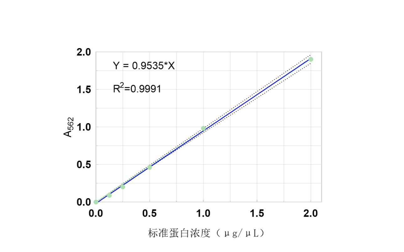 【医学生必学】Graphpad Prism绘制BCA标准曲线