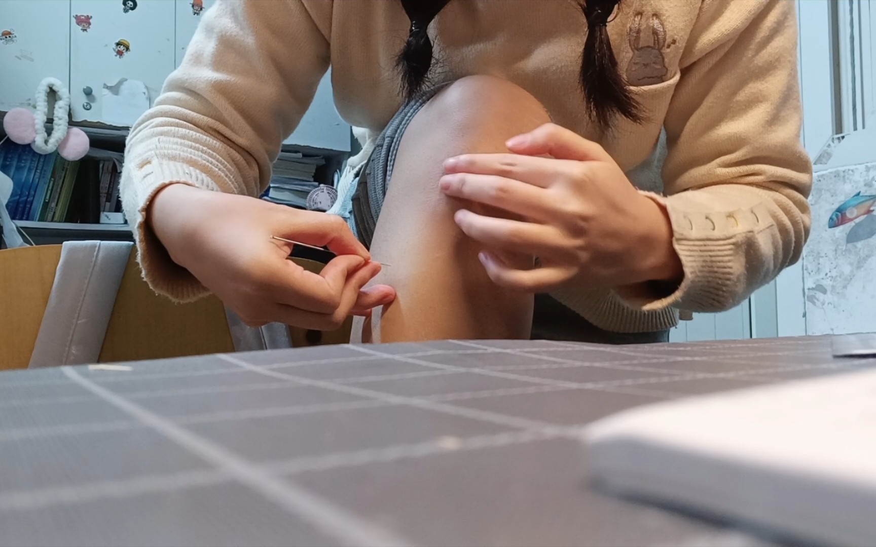 进针——足三里