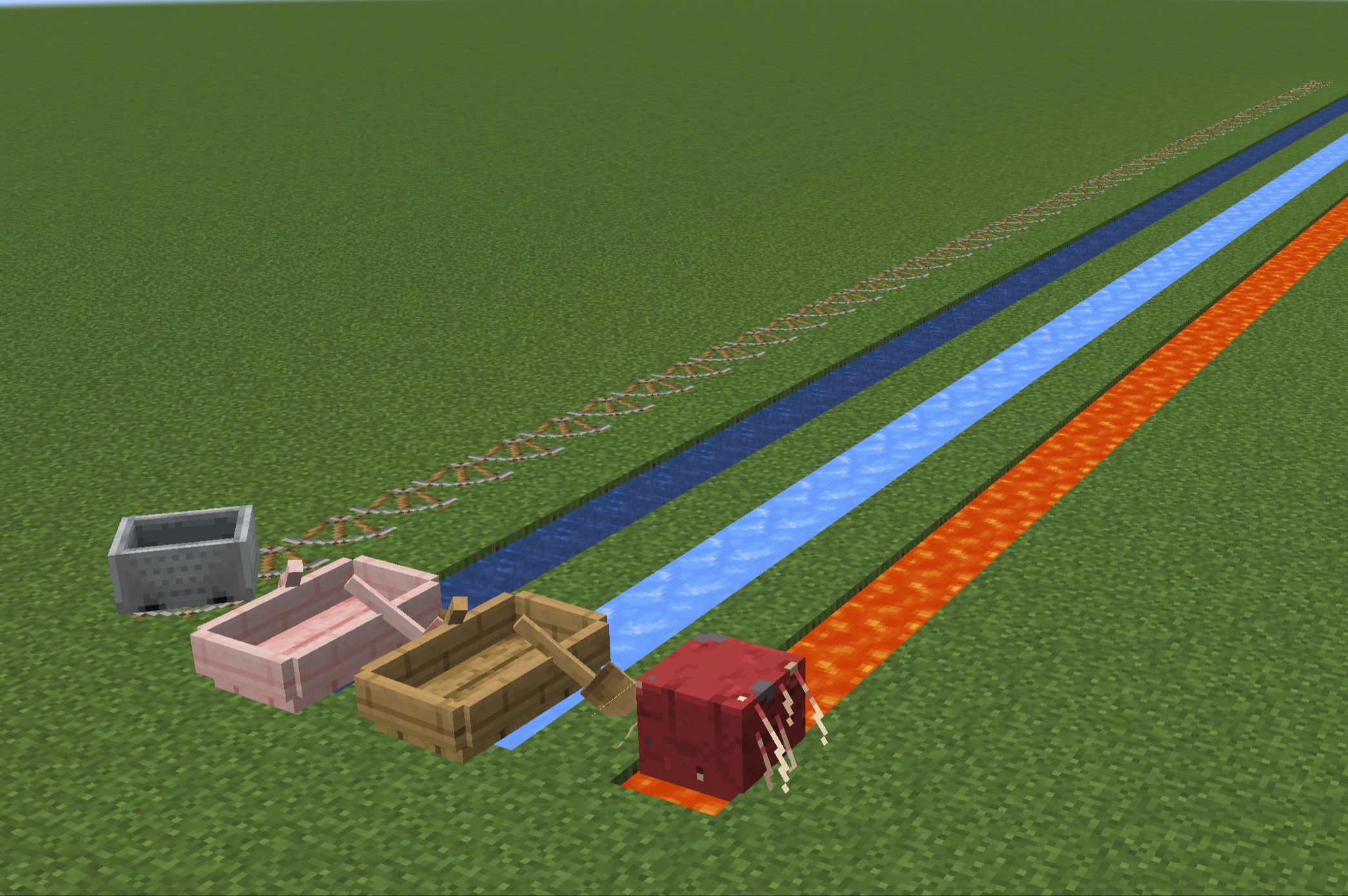 谁最快?不同交通工具速度对比_哔哩哔哩bilibili_我的世界