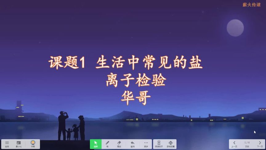 初三化学微课11.1离子检验
