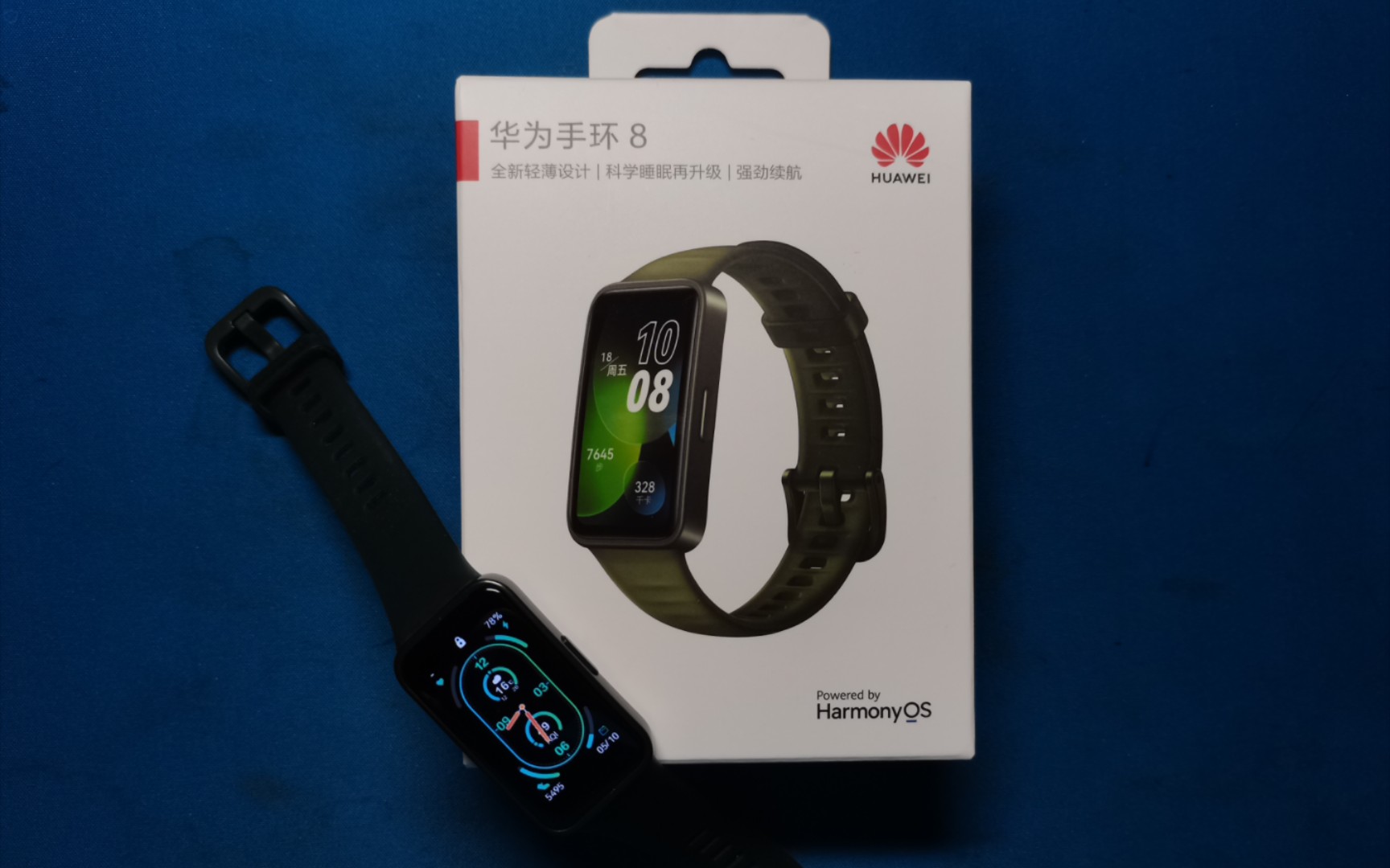 【开箱】华为手环8NFC版开箱体验!