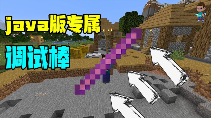 我的世界:java版的特殊功能?调试棒又叫“牛顿棒”