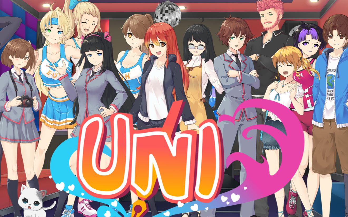 ...探索】大学生活:Uni Ver39.98 精翻汉化版_哔哩哔哩bilibili_游戏推荐