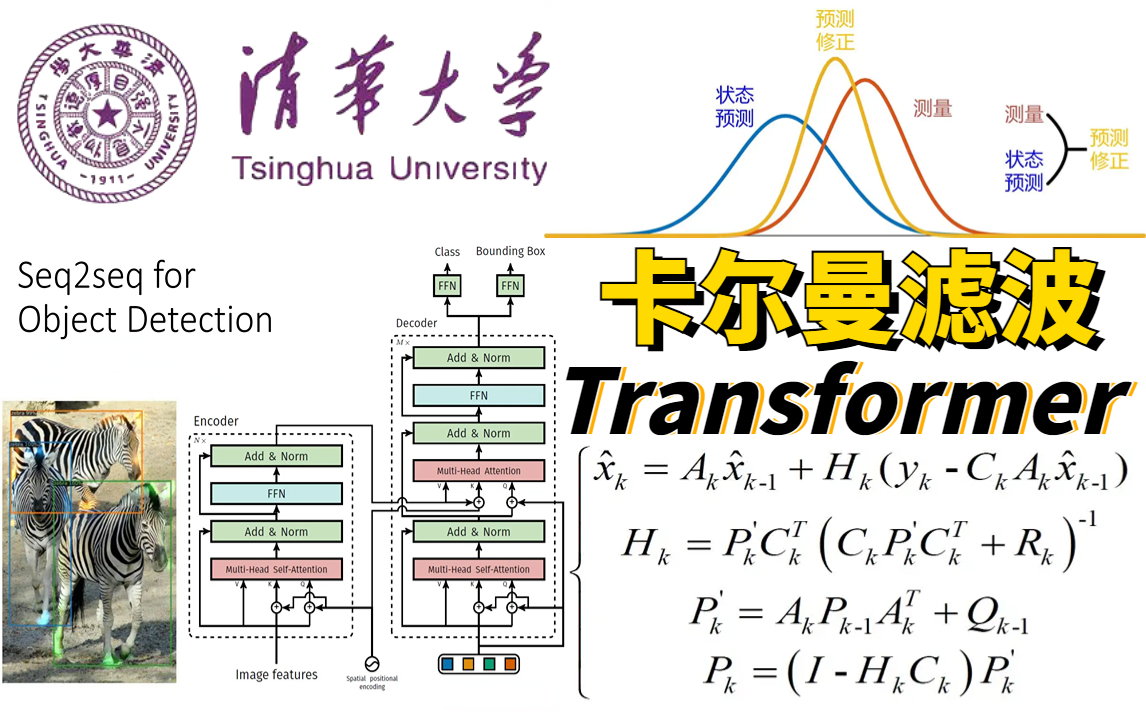 【AI最实用的算法之一】只需两小时便能掌握【卡尔曼滤波-目标追踪】...