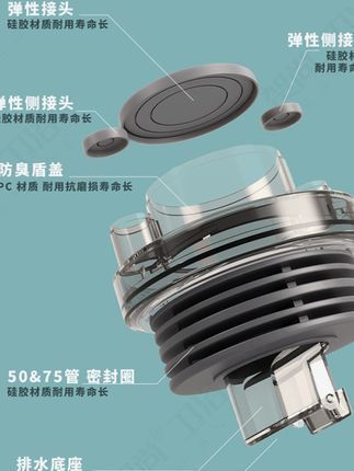 把它往下水管一套就可以解决厨房臭味问题!#防臭下水管#厨房好物 #...