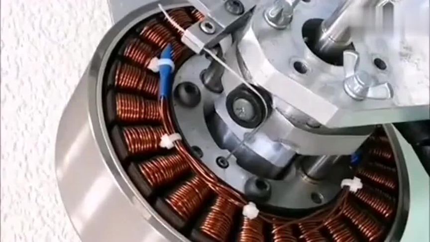 电动车电机原理演示,原来是这样设计结构,长见识了!