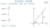 乐乐数学41-任意角的三角函数(1)