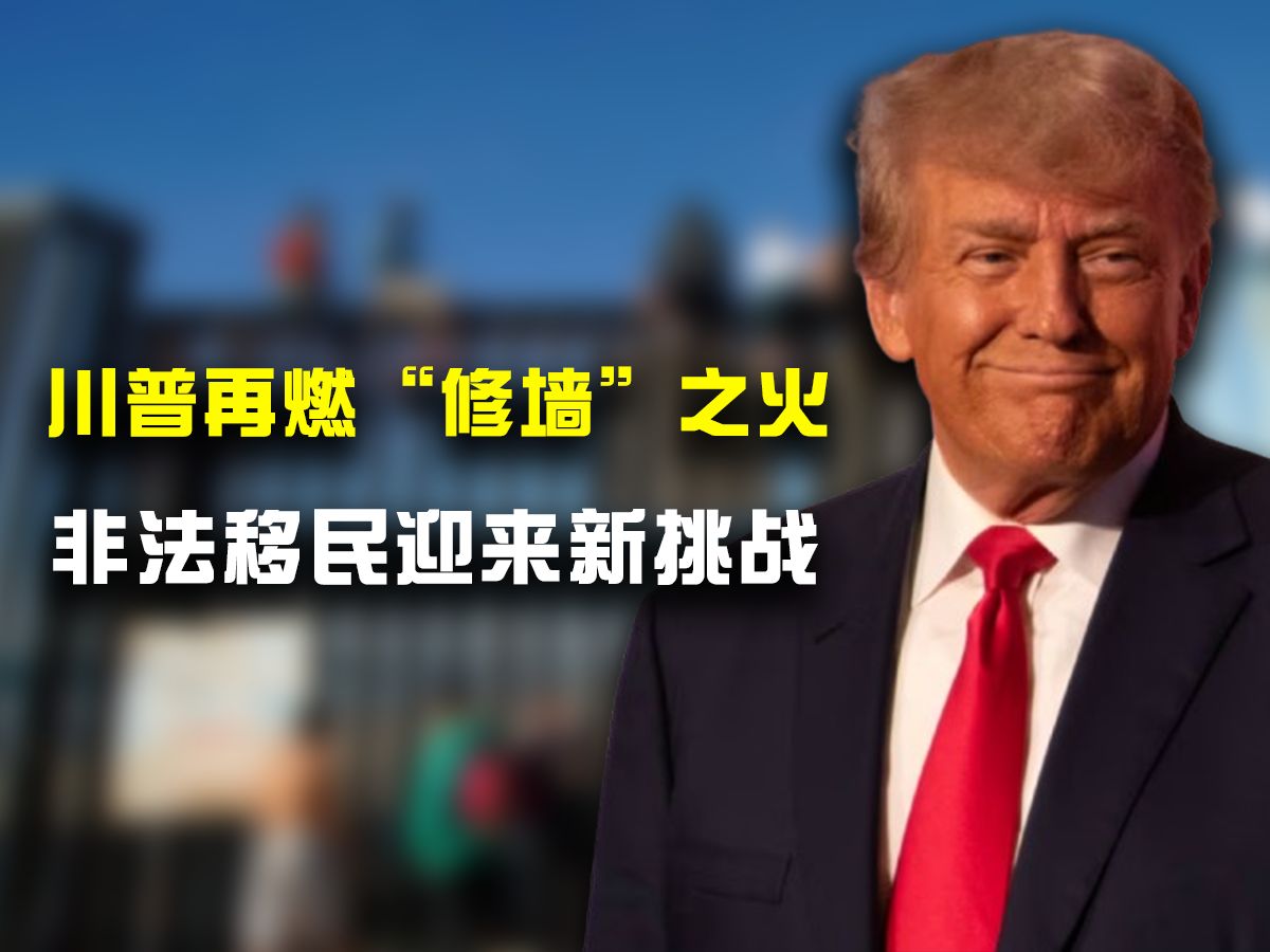 特朗普归来,美墨边境墙再起,非法移民难题能否破解?