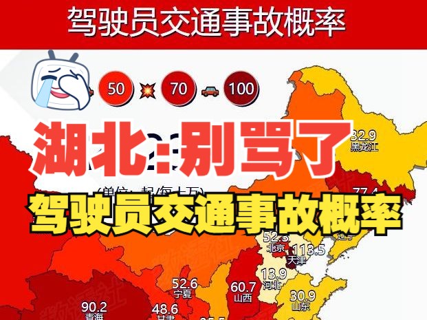 湖北:别骂了,又上热搜了!机动车驾驶员发生交通事故的概率