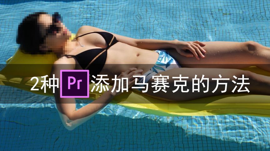2种pr添加马赛克效果的方法|动态马赛克自动跟踪|高斯模糊马赛克
