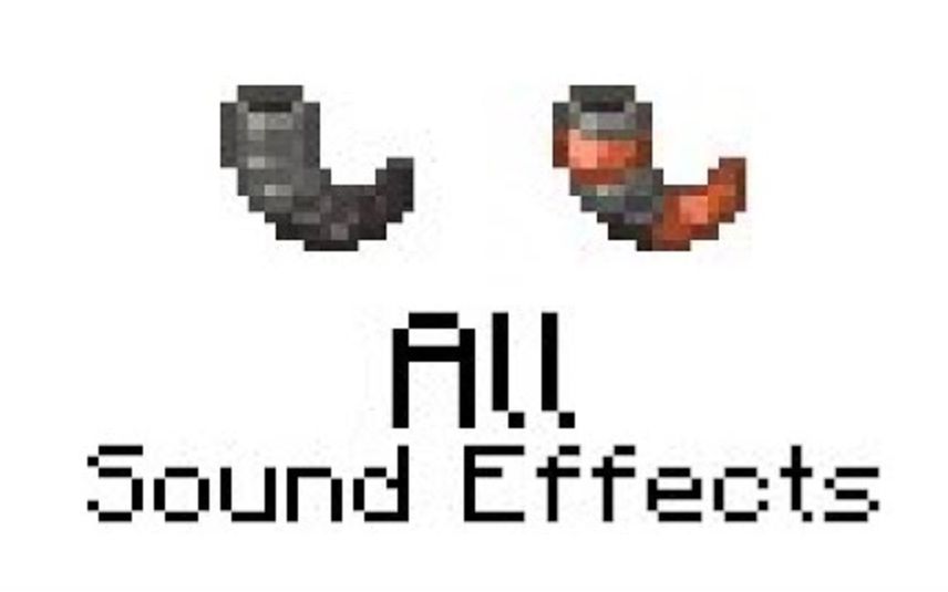 【Minecraft 1.19 荒野更新】山羊角和铜制号角的20个默认音效_单机...