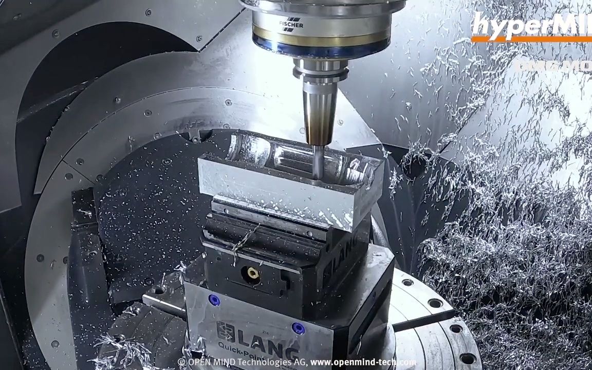 【德马吉森精机】DMG MORI五轴模具加工(CAM软件HyperMill)