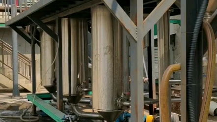 1吨三效强制循环废水蒸发器调试成功