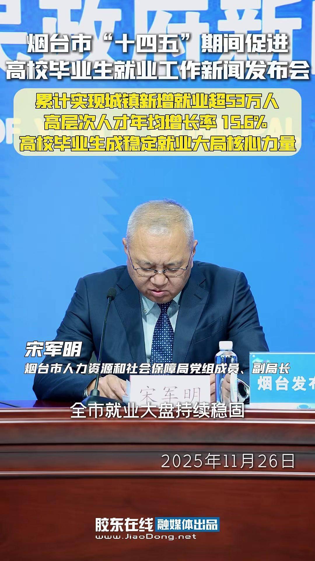 ...年均增长率15.6%,高校毕业生成稳定就业大局核心力量#毕业生就业