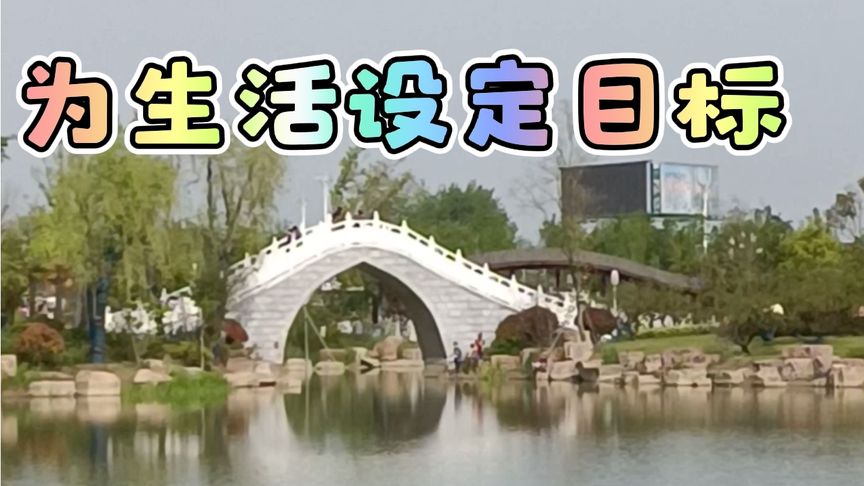 《为生活设定目标》,你有没有人生的目标,你知道怎样去落实吗?