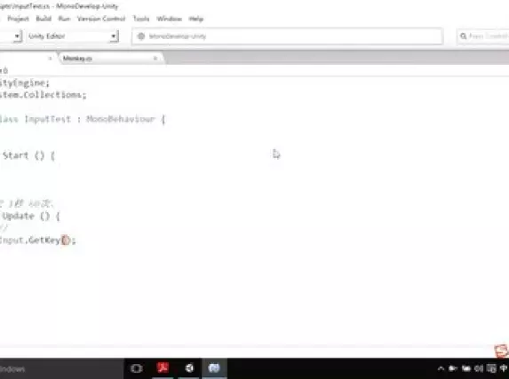 第9课:鼠标键盘输入 [擅码网Unity3d教程]