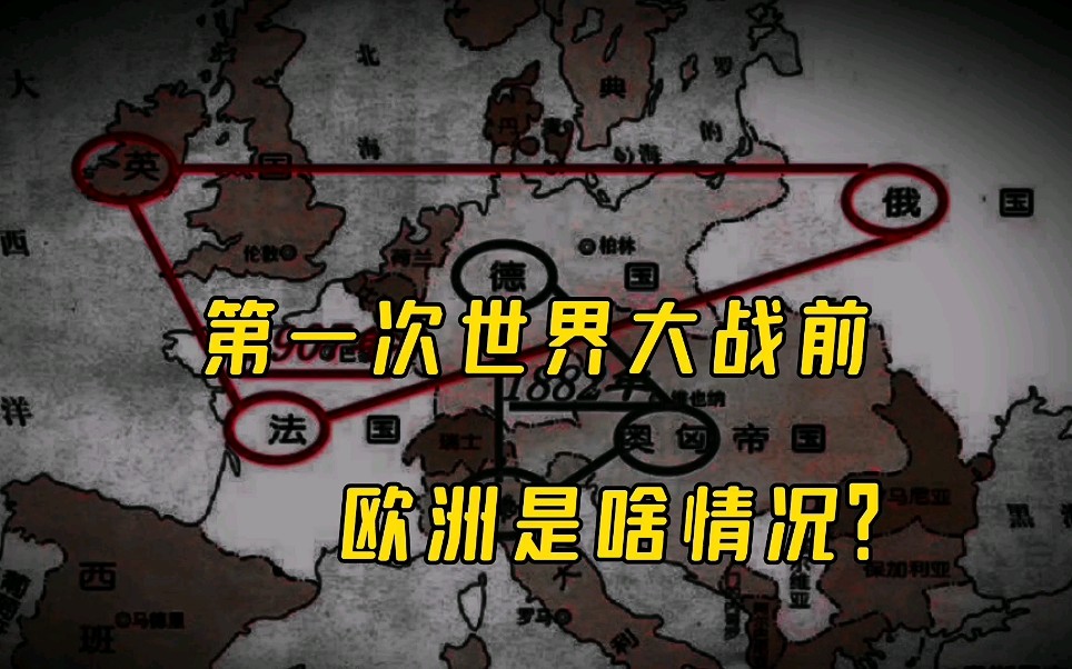 从第一次世界大战前欧洲局势变化,看“一战”爆发的根本原因