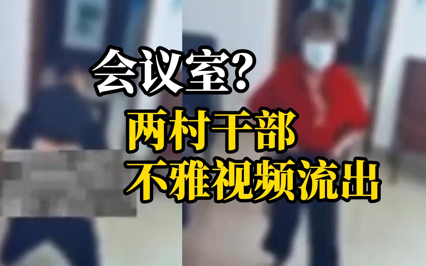 两村干部不雅视频流出,官方回应:已停职