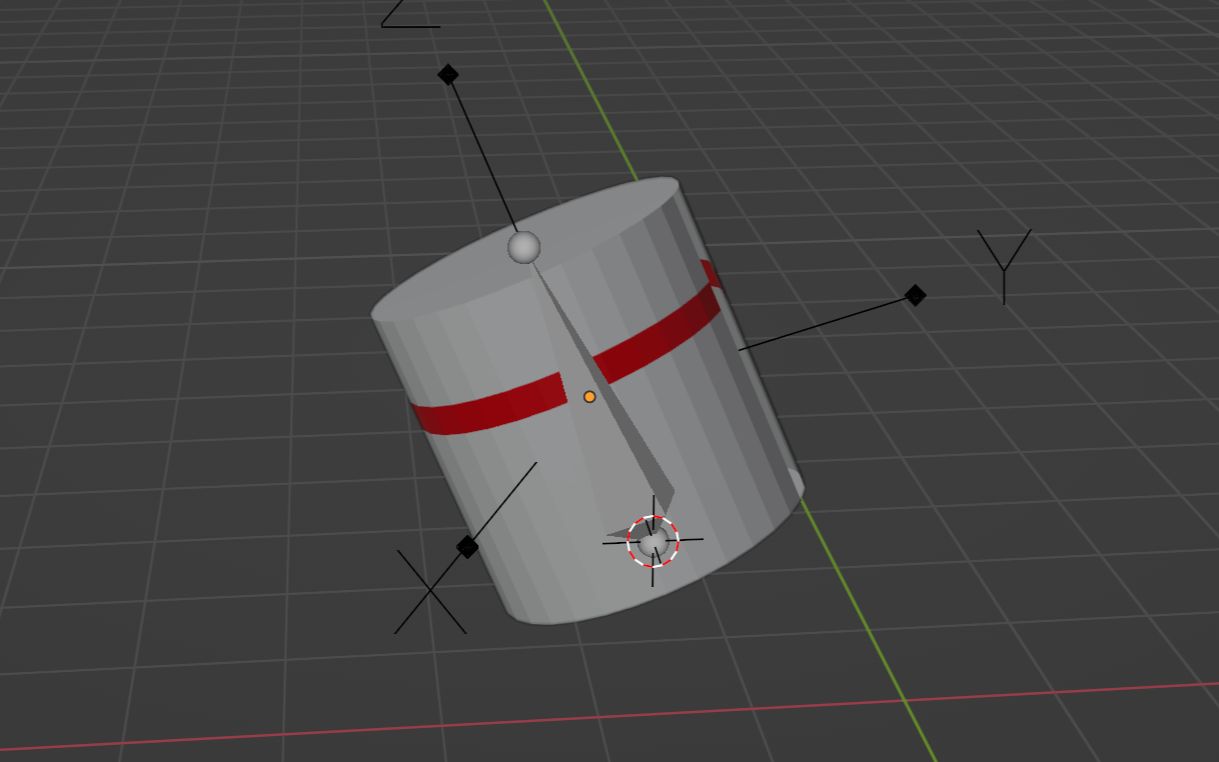 【Blender】 物体沿倾斜轴向旋转的动画怎么整