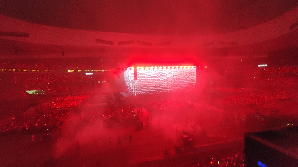 2023华晨宇十周年北京鸟巢演唱会第二天9月10日场全程(主席台旁...