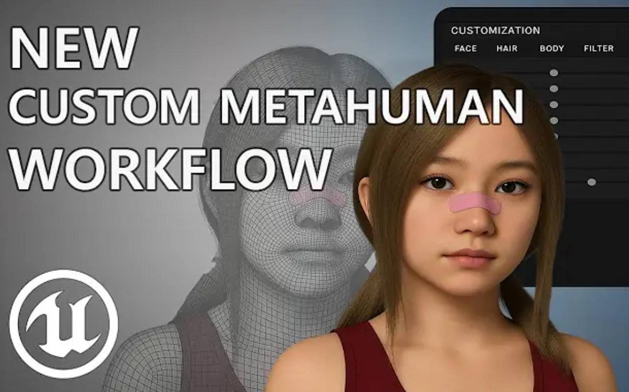 Metahuman自定义虚拟人新方案:基于 UE5.6 与 Maya 的工作流