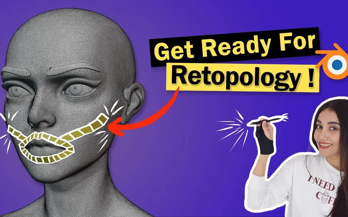 ...中开始 RETOPOLOGY 之前,您需要这些建模技能! 教程Blender插件