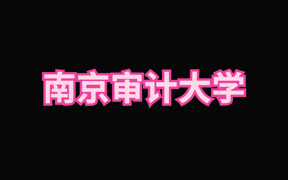 南京审计大学ppt模板|毕业答辩|论文汇报